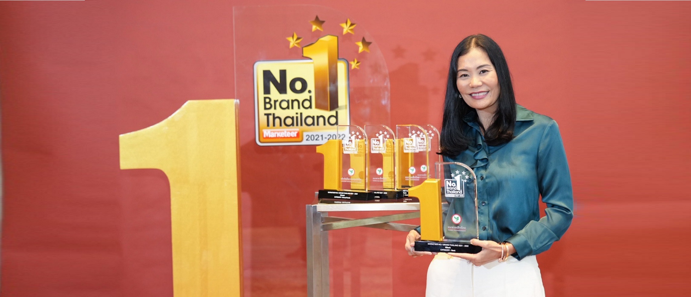 KBank wins Marketeer No.1 Brand Thailand 2021-2022 award in five categories - KASIKORNBANK
